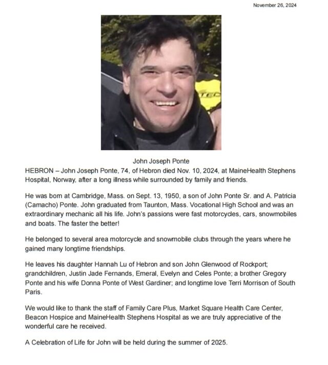 About – United Bikers of Maine